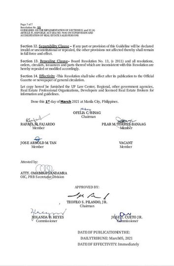 Accreditation of RESPs - PRBRES Resolution 11 Series2021 - Self Help ...