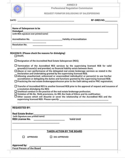 Accreditation of RESPs - PRBRES Resolution 11 Series2021 - Self Help ...