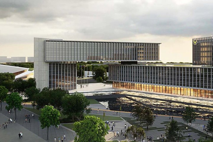 The new BSP facility design. - New Clark City - The City of The Future