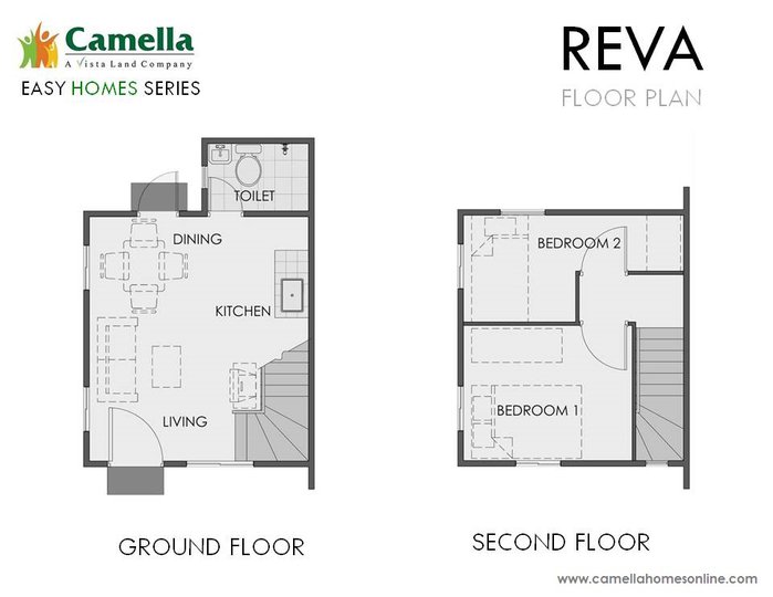 Camella Reva Floor Plan - Floor Plans and House Designs