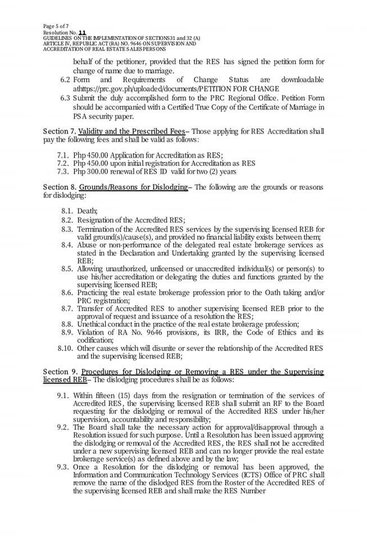 Accreditation of RESPs - PRBRES Resolution 11 Series2021 - Self Help ...