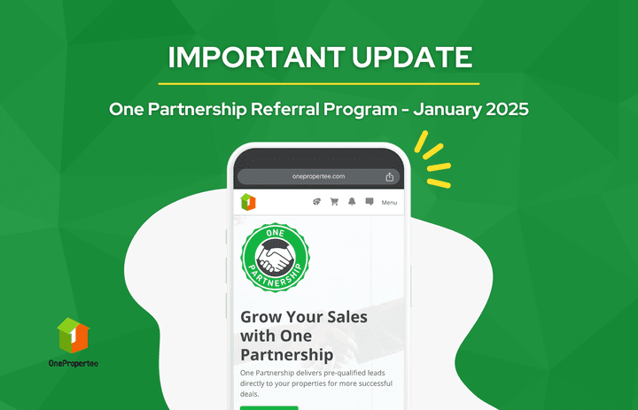 Important Update: One Partnership Referral Program in January 2025 ...
