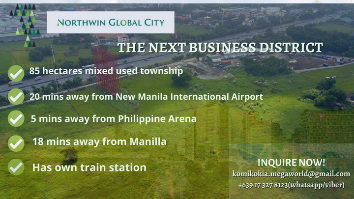 FOR SALE! Commercial Lot in Northwin Global City ~ Bulacan - Living in ...