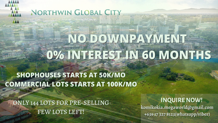 FOR SALE! Commercial Lot in Northwin Global City ~ Bulacan - Living in ...