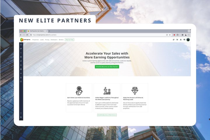 It's Finally Here! Introducing the New Elite Partners 🌟 - OnePropertee ...