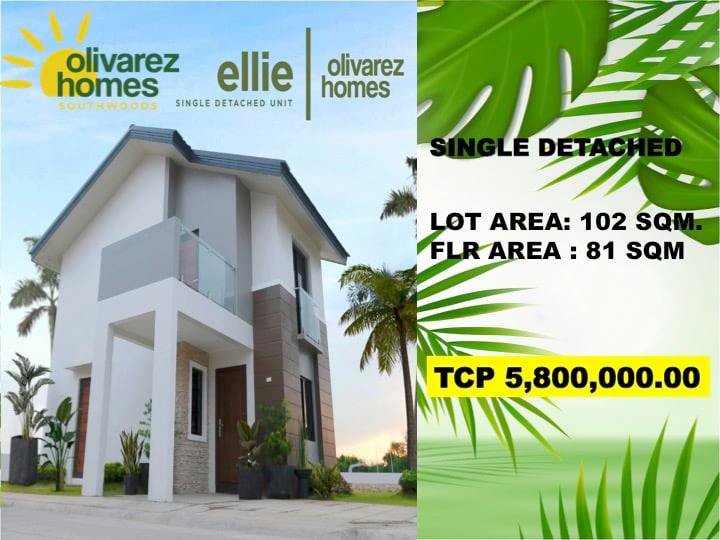 What is the price of a Single Detached in Olivarez Homes Southwoods ...