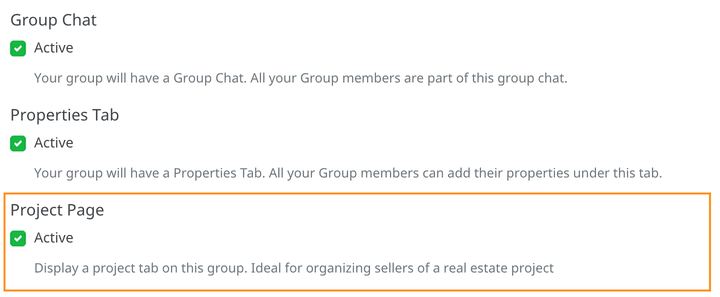 New Page in Groups! The Project Details Page - OnePropertee Community