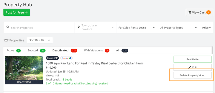 How can I delete my property video from social media sites? - Selling ...