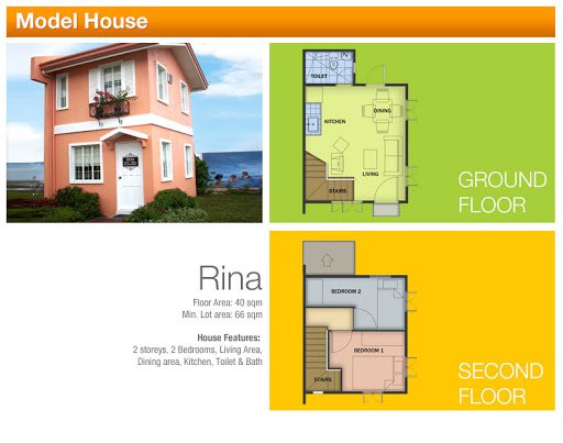Rina House Model and Floor Plan - Floor Plans and House Designs
