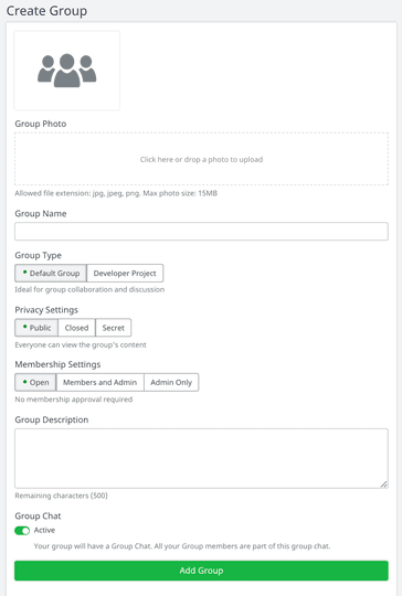 How can I create a Group? - Buying Properties on OnePropertee