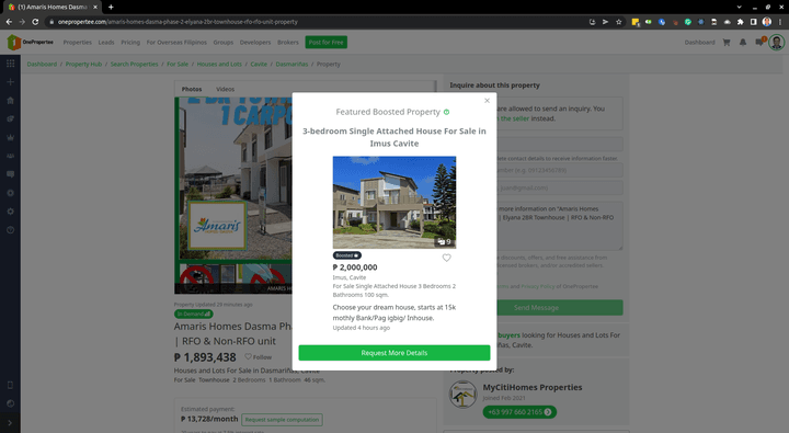 What is Lead Boost Direct, and how does it work? - Selling Properties on OnePropertee