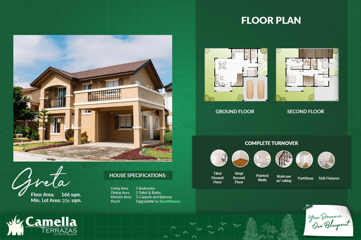 Greta Model House Camella Homes Greta Grande House For Sale In