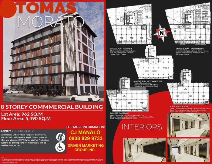 Pre-selling 962 sqm 8-Floor Building (Commercial) For Sale - Living in ...